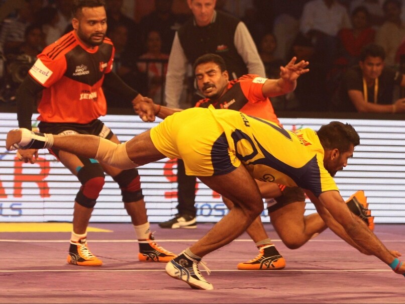 U Mumba Hold Their Nerves to Beat Telugu Titans in Pro Kabaddi League | Other Sports News